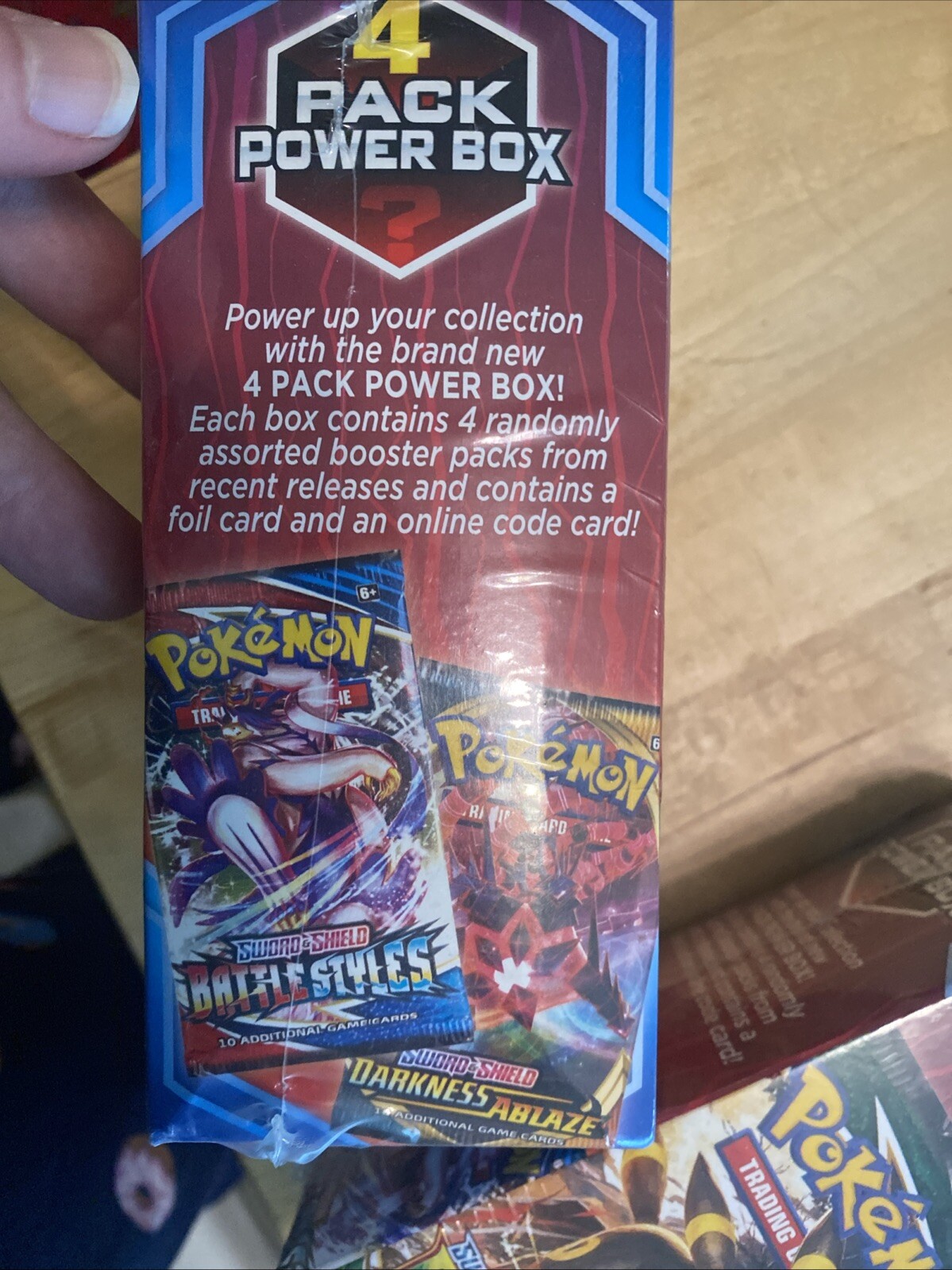 Lot Of 2 Pokémon 4 Pack Power Box Walgreens Exclusive 2022 Evolving ...