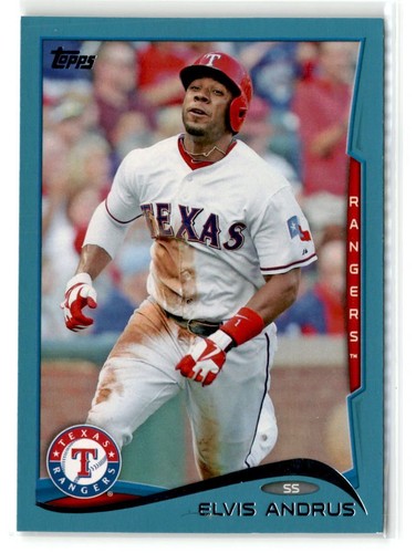 Elvis Andrus Texas Rangers 2014 Topps Blue #324 | eBay