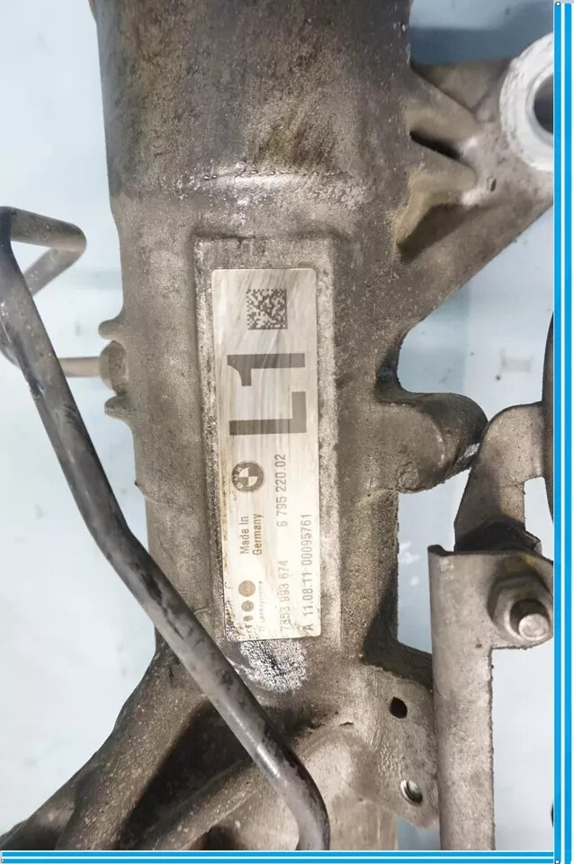 09-15 BMW 750Li F02 P/S Power Steering Rack & Pinion Assembly ...