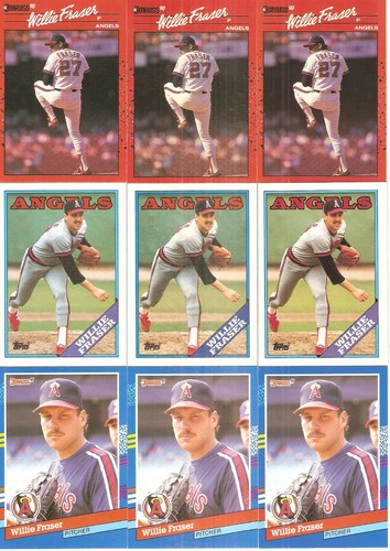 55 CARD WILLIE FRASER BASEBALL CARD LOT 438 | eBay