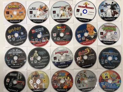 Playstation 2 PS2 - 20 Random games - Madden, Racing, Shooter, Action ...