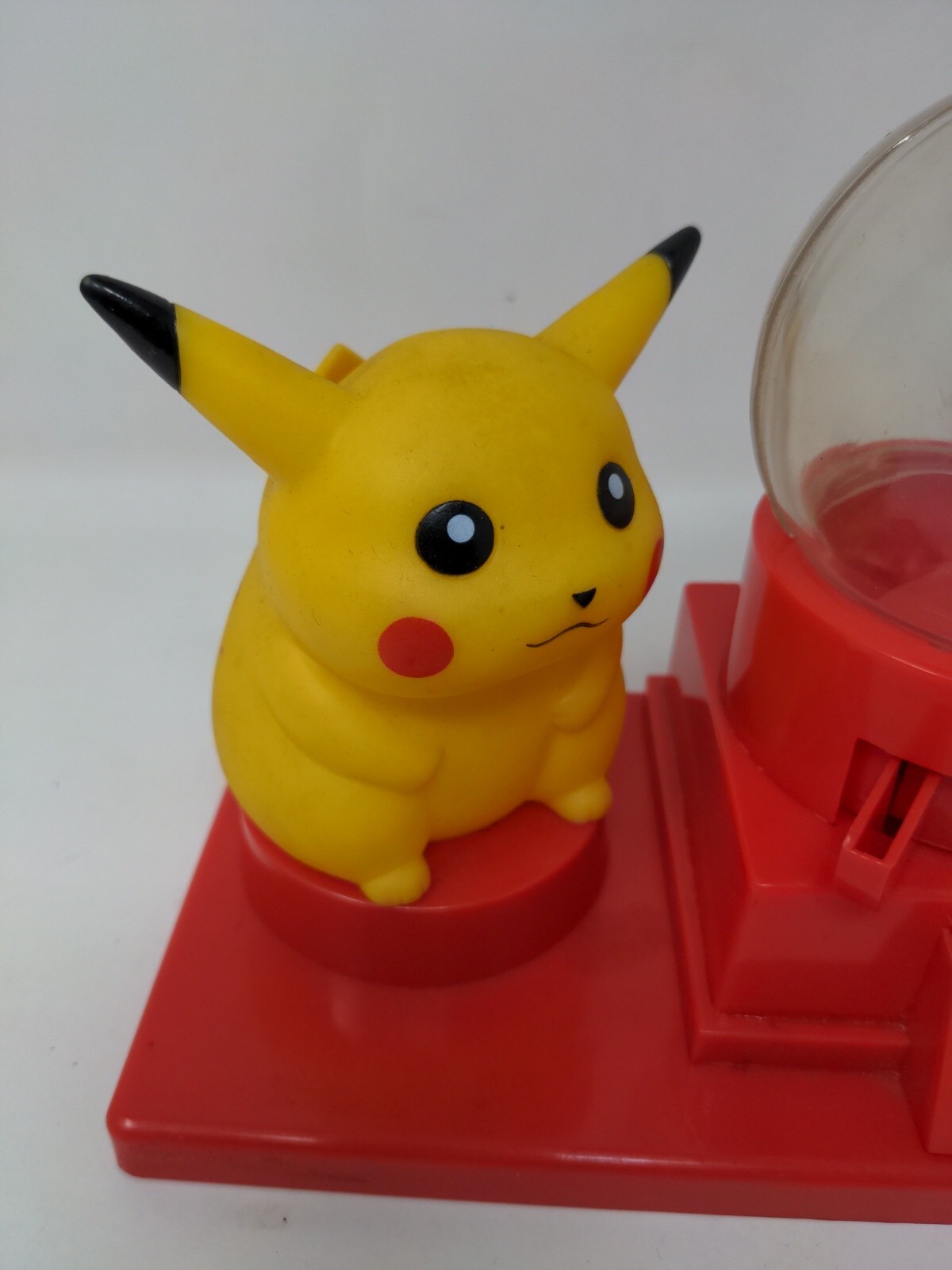Vintage Pokémon Pikachu Gum Ball Machine 90's Red and Yellow | eBay