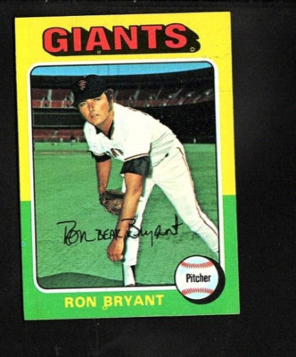 1975 Topps # 265 Ron Bryant NM-MT | eBay