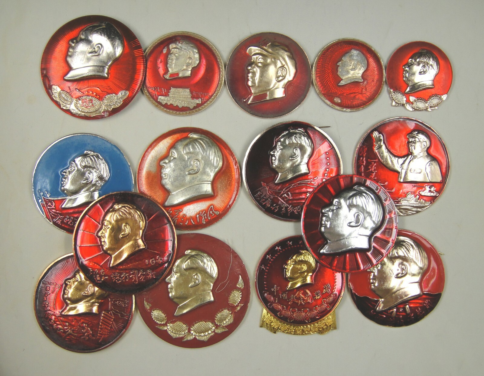 China Cultural Revolution Chairman Mao Zedong Badge Pin (One Piece) | eBay