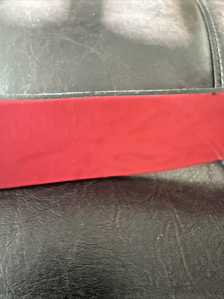 VERSACE H&M PINK PATENT LEATHER BELT SIZE US Small *See Flaws* | eBay