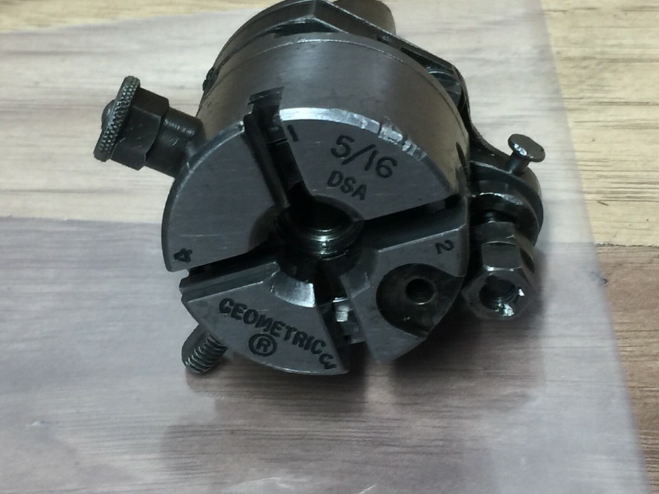 GEOMETRIC DIE HEAD THREADING HEAD 5/16 " CAP W. 5/8 " SHANK | eBay