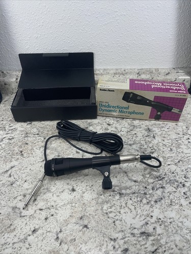 Microphone Radio Shack Pro-302 Unidirectional Dynamic Cat. No.33-3002 ...