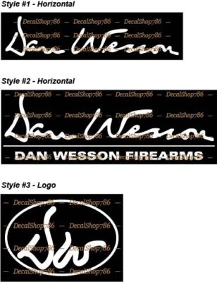 Dan Wesson Firearms -Hunting/Outdoor Sports- Vinyl Die-Cut Peel N ...