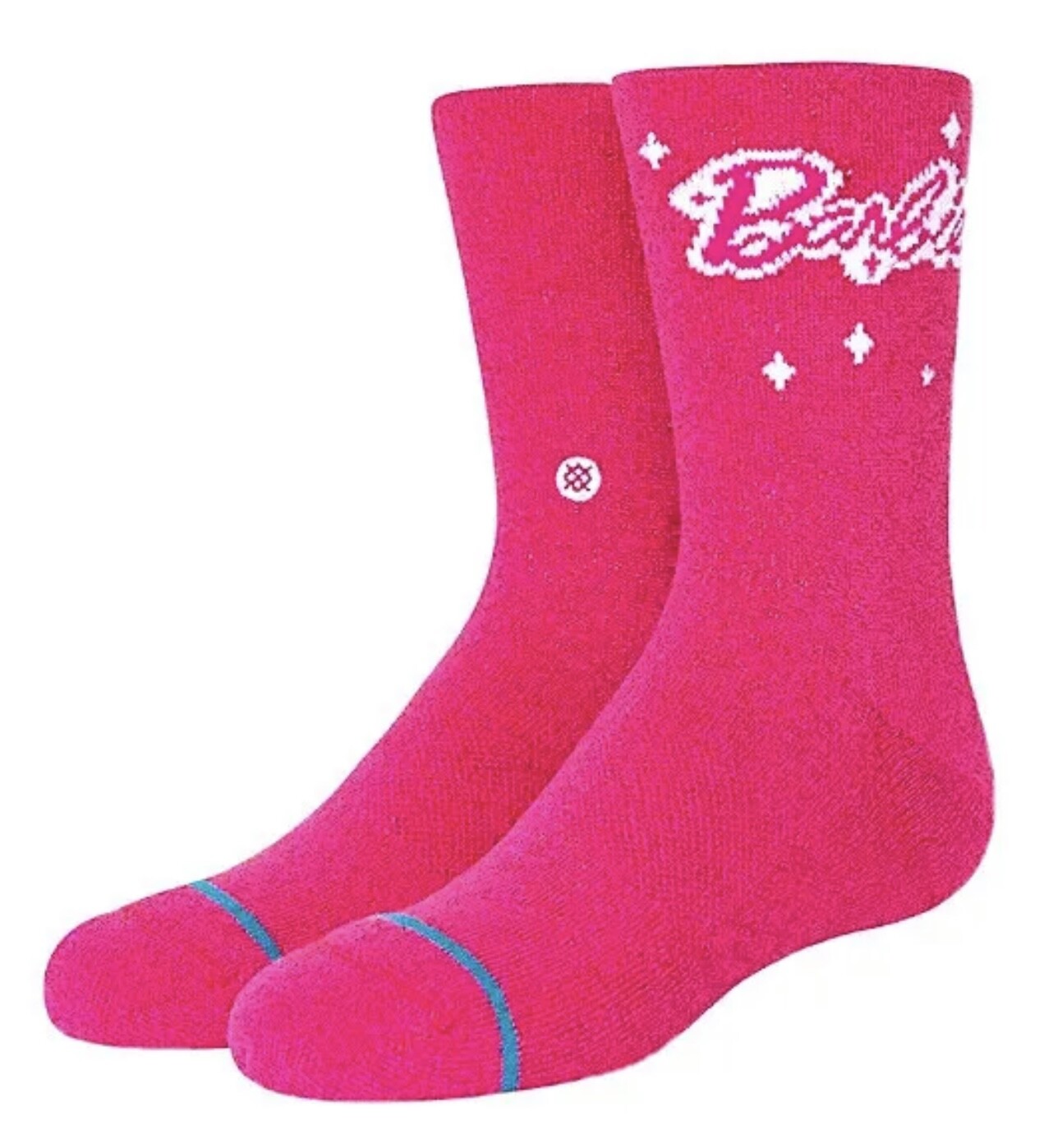 Stance Kids Pink Crew Cushion Barbie My Dream My Future Casual Socks ...
