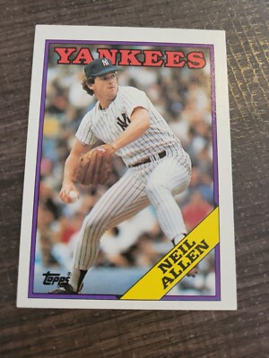Neil Allen #384 1988 Topps Baseball Card | eBay