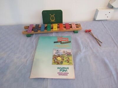 Vtg Color Xylo Children's Xylophone Right Time Toys Toy with Box and ...