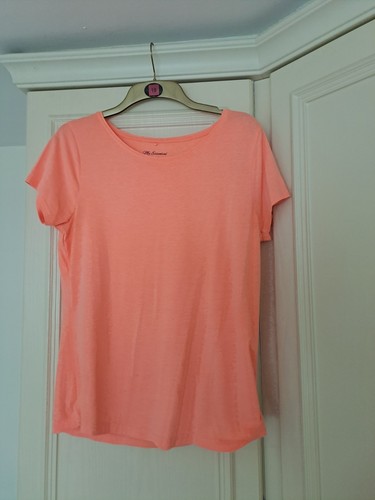 George T-shirt Coral Essential Collection Brand New Without Tags Size ...