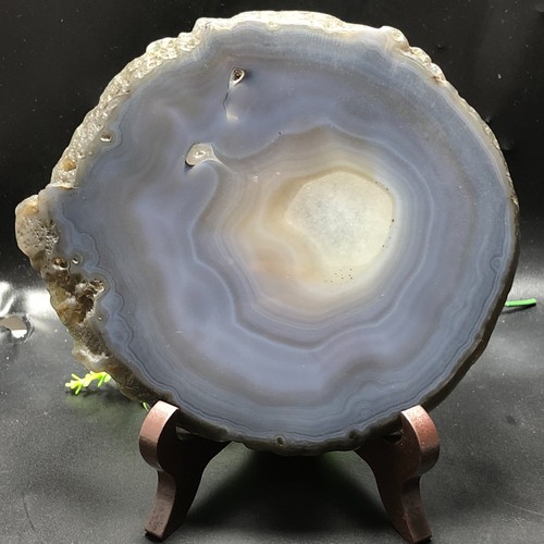 574G Natural Agate Slice Quartz Crystal Hand-cut Slab Ore Specimen ...