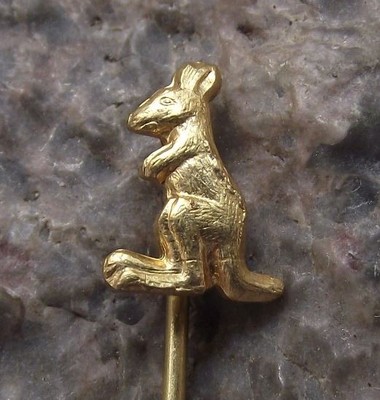Australian Marsupial Kangaroo Standing Animal Australia Souvenier Pin ...