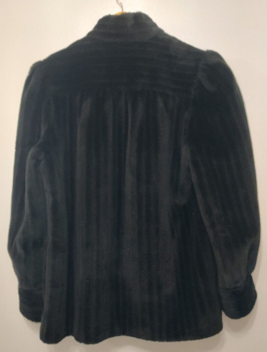 1960s Vintage Borgessa Styled by Casper Black Faux Fu… - Gem