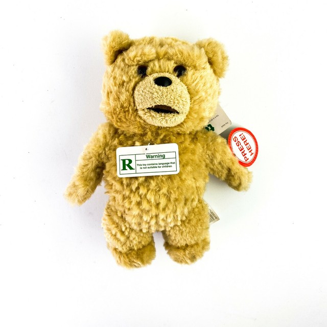 2012 Commonwealth Ted R Rated Talking 8 Inch Stuffed Animal Plush Bear ...