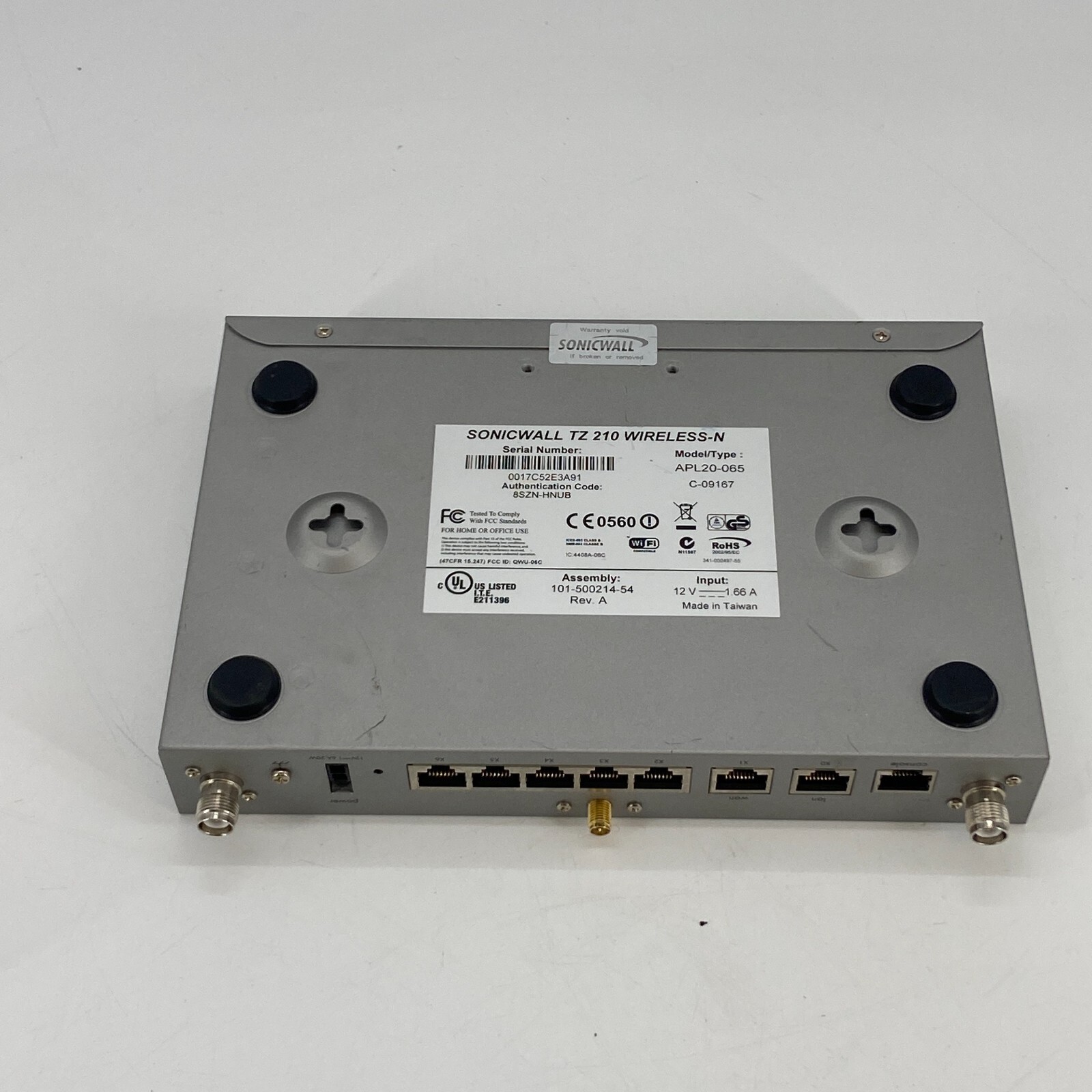 SonicWALL TZ 210 Network Security Appliance Firewall Apl20-065 for sale ...