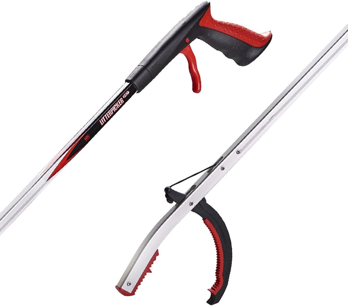 Helping Hand Extra Long Litter Picker - 50 Inch - Heavy Duty ...