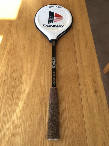 VINTAGE ASCOT KALI SQ-380 SQUASH RAQUET RACKET WITH DONNAY CASE | eBay