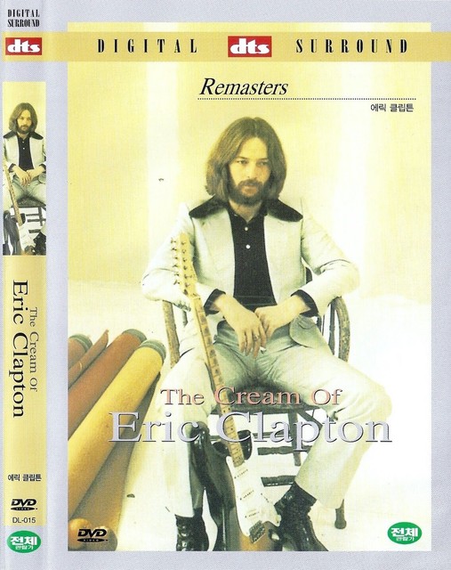 The Cream of Eric Clapton Remasters DVD Best Live Videos Derek and ...
