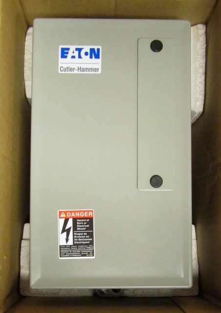 Eaton Cutler Hammer Lighting Contactor NEMA 1 Enclosure 3 Pole 30 Amp ...