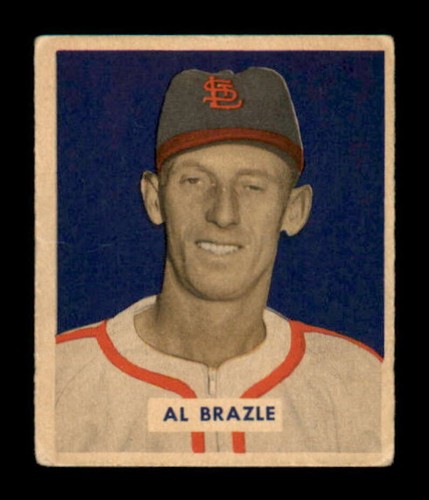 1949 Bowman #126 Al Brazle GVG RC Rookie Cardinals 552208 | eBay