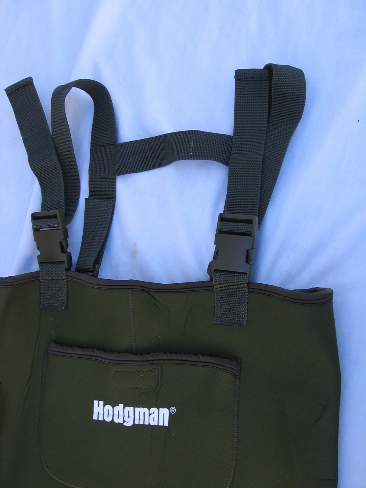 "NEW" HODGMAN CHEST WADERS LAKESTREAM NEOPRENE STOCKINGFOOT SIZE M Long ...