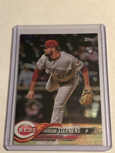2018 Topps Series 1 Rainbow Foil Rookie Card Jackson Stephens #207 RC ...