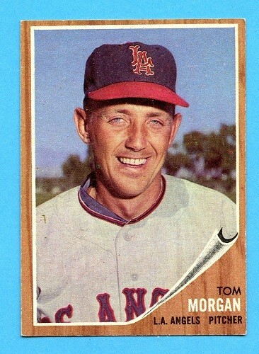 1962 TOPPS # 11 TOM MORGAN LOS ANGELES ANGELS EX+ FREE SHIPPING | eBay