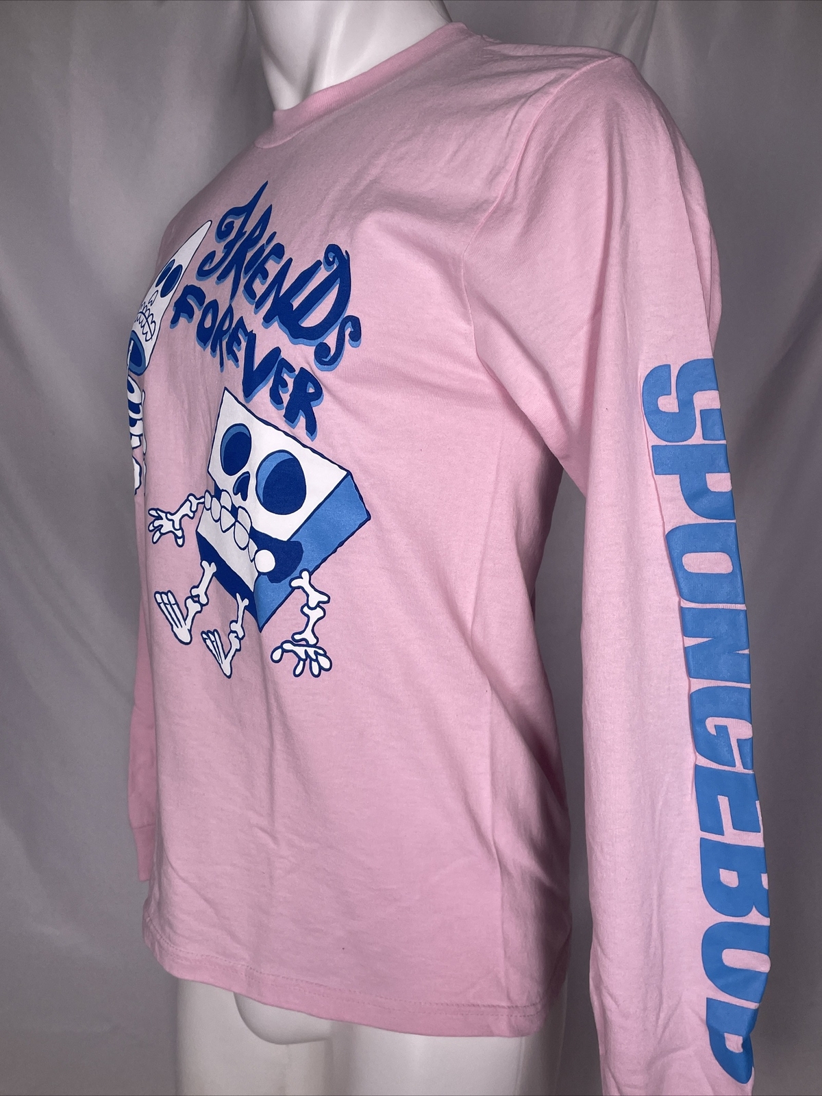 Spongebob Squarepants + Patrick Friends Forever Skeleton Pink ...