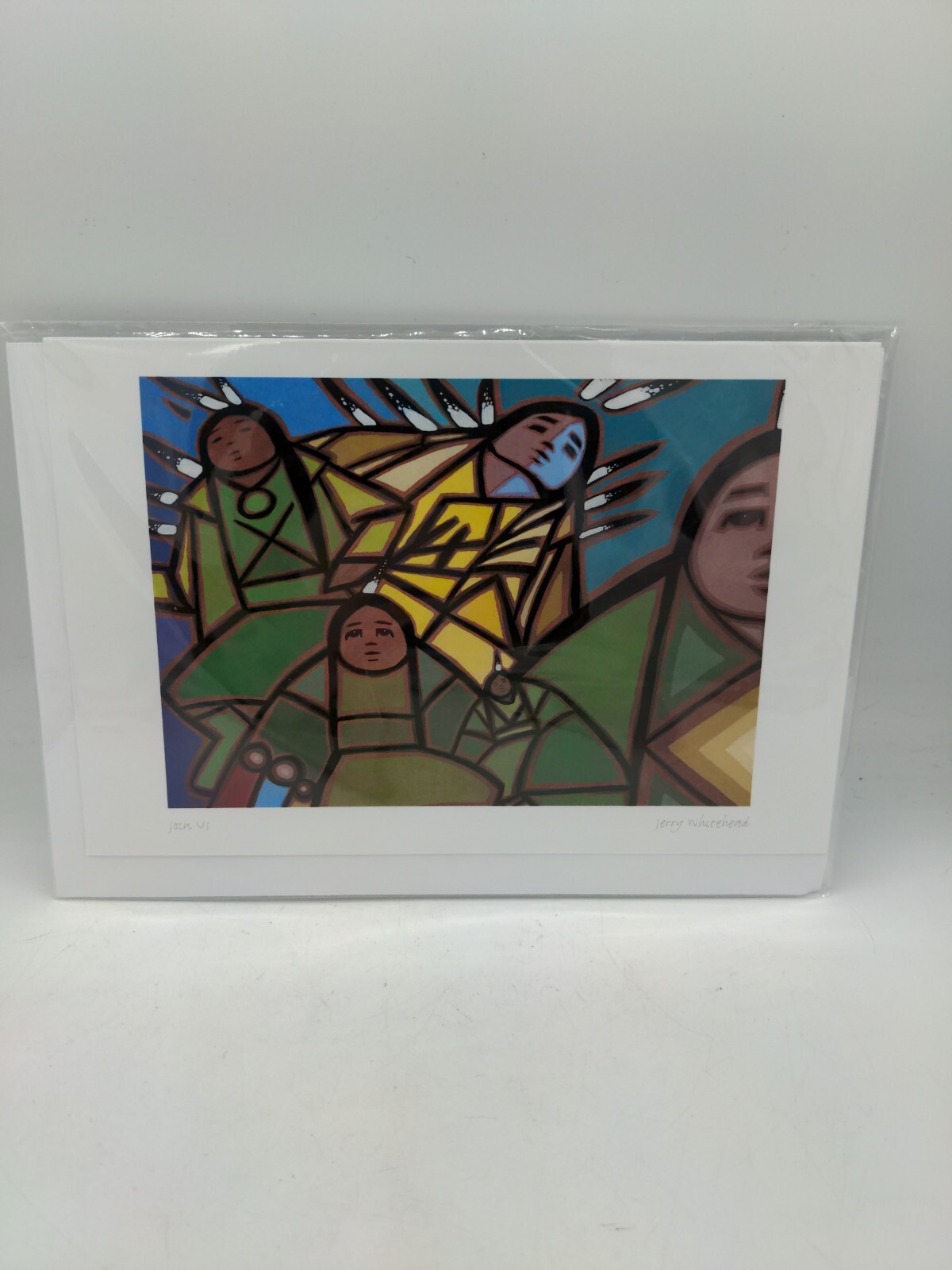 Jerry Whitehead Artist Print "Join Us" Cree Indian Canada Signed | eBay