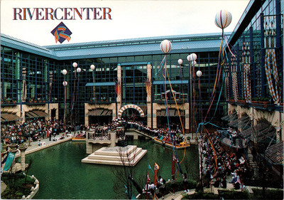 Vintage Postcard- San Antonio Texas River Center Mall Unposted | eBay