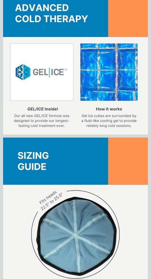 Natra Cure Advanced Instant Cooling Gel Cap Reduce Hair Loss During ...