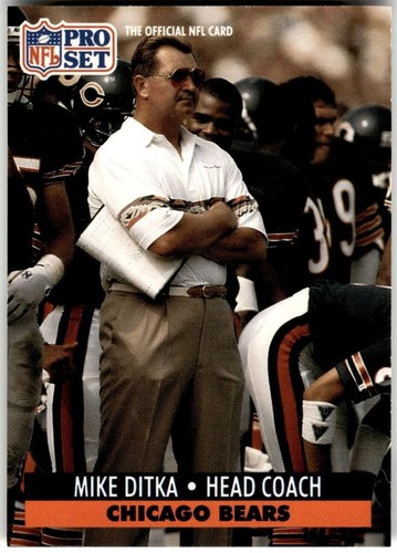 1991 Pro Set #108 Mike Ditka | eBay