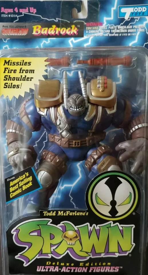 SPAWN: BADROCK (ACTION FIGURE) - MCFARLANE-SERIES 2 | eBay
