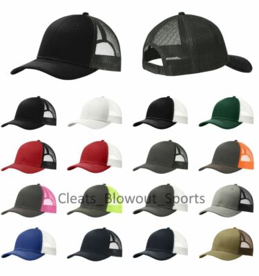 Classic C112 Trucker Hat Snapback Mid Rise Mesh-back Cap Plain Blank ...