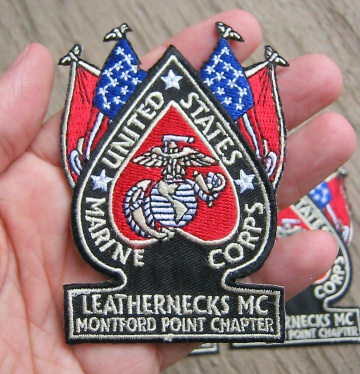 VINTAGE UNITED STATES MARINE CORPS USMC LEATHERNECKS MC MONTFORD POINT ...