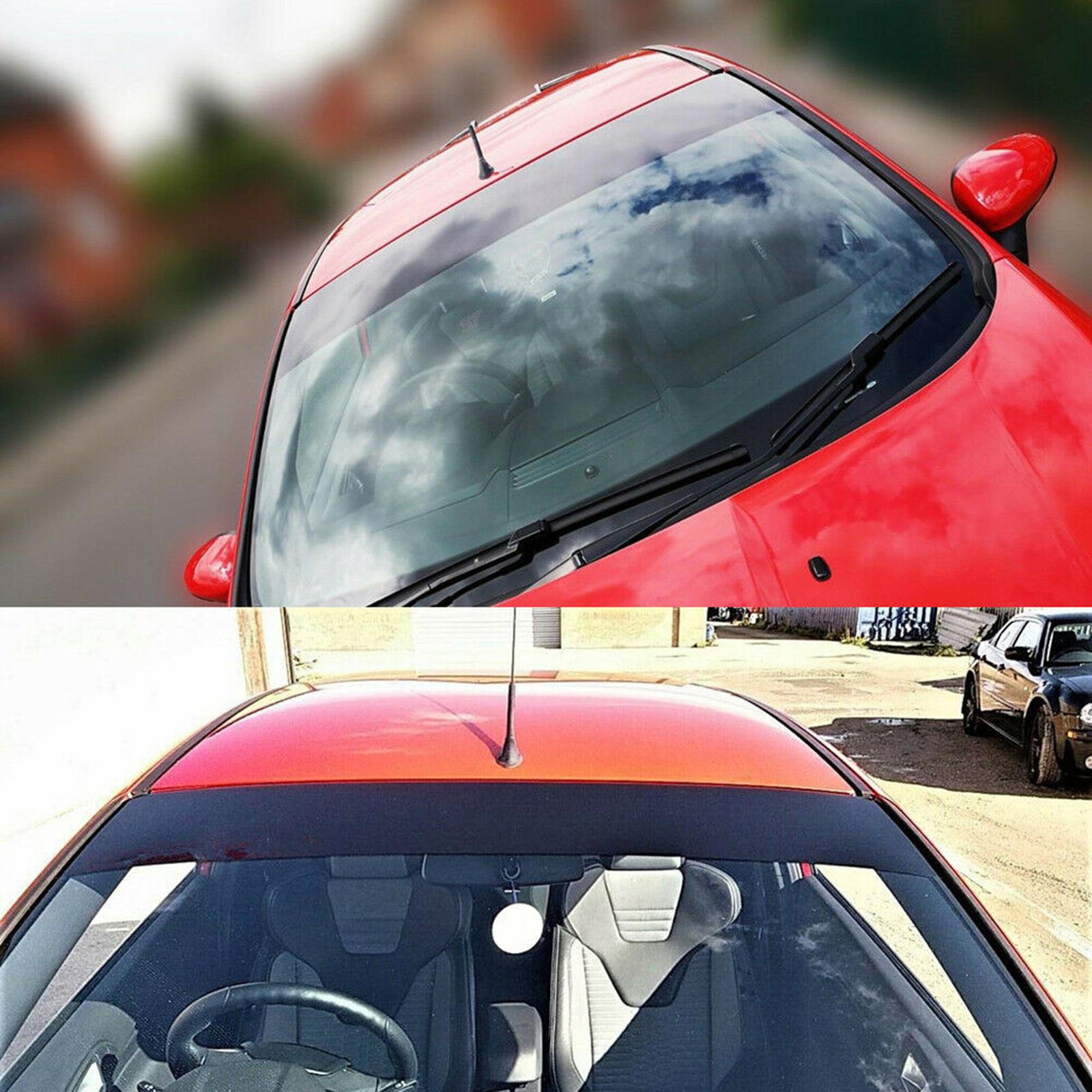 Car Window Sun Visor Strip Tint Film Car Front Windshield UV Shade DIY ...