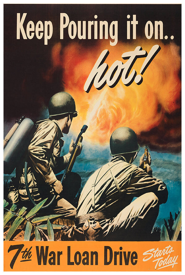 War Manpower Commission - Japan - Germany - WW2 Poster | eBay UK