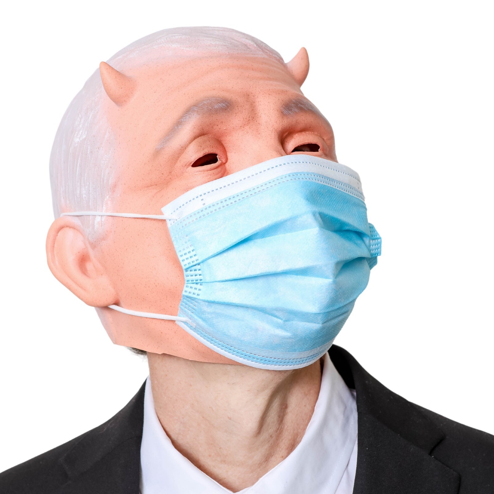 Fauci Mask Halloween Costume Dr Tony Fauci Realistic Latex Full Face ...