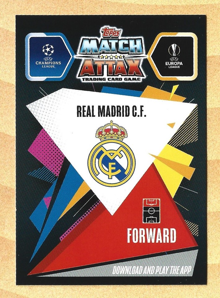 1920-21 Rodrygo Topps Match Attax Rising Star Card #RS2 | eBay