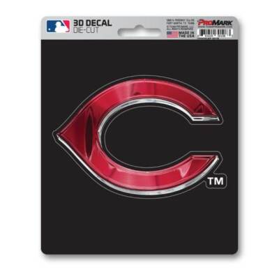 Cincinnati Reds - 3D Vinyl Sticker | eBay