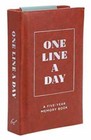 Vegan Leather One Line a Day: A - Diary, by Chronicle Books - Very Good ...