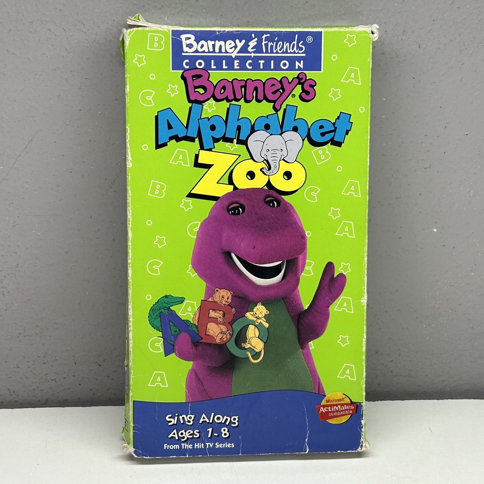 Barney & Friends Alphabet Zoo VHS Video Tape | Grelly USA