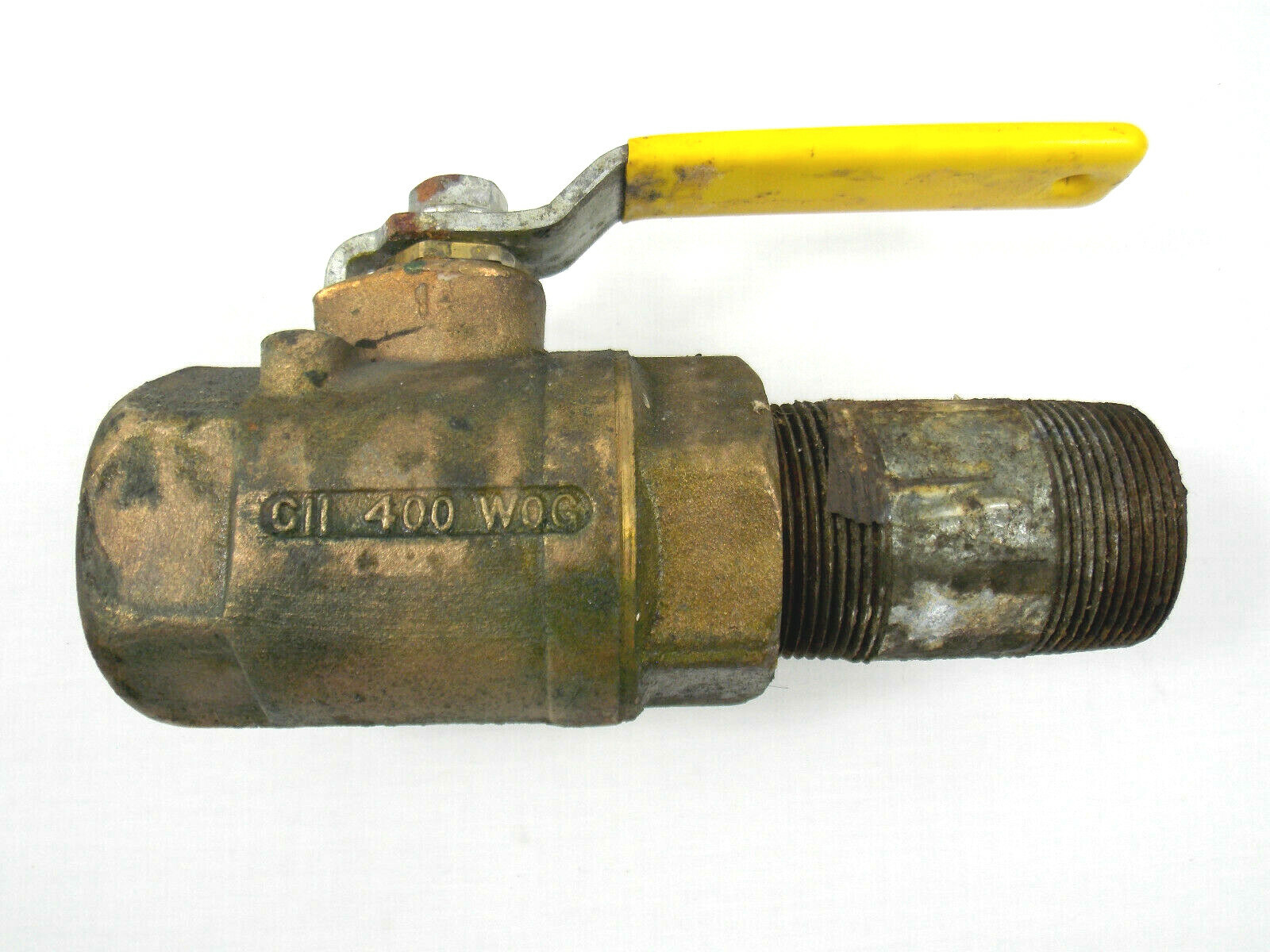 USED Apollo Conbraco 1.5" / 1-1/2 Inch Brass / Bronze Ball Valve C11 ...