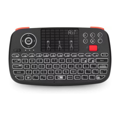 Rii New Dual Mode Wireless Multimedia Keyboard with Touchpad Mouse I4 ...