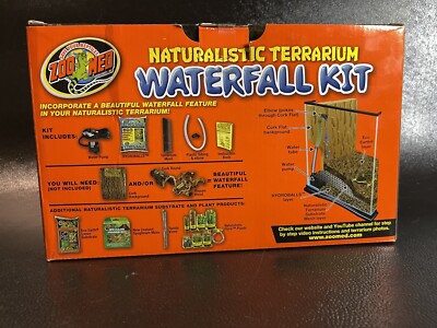 Zoo Med Naturalistic Terrarium Waterfall Kit New In Box For Your ...