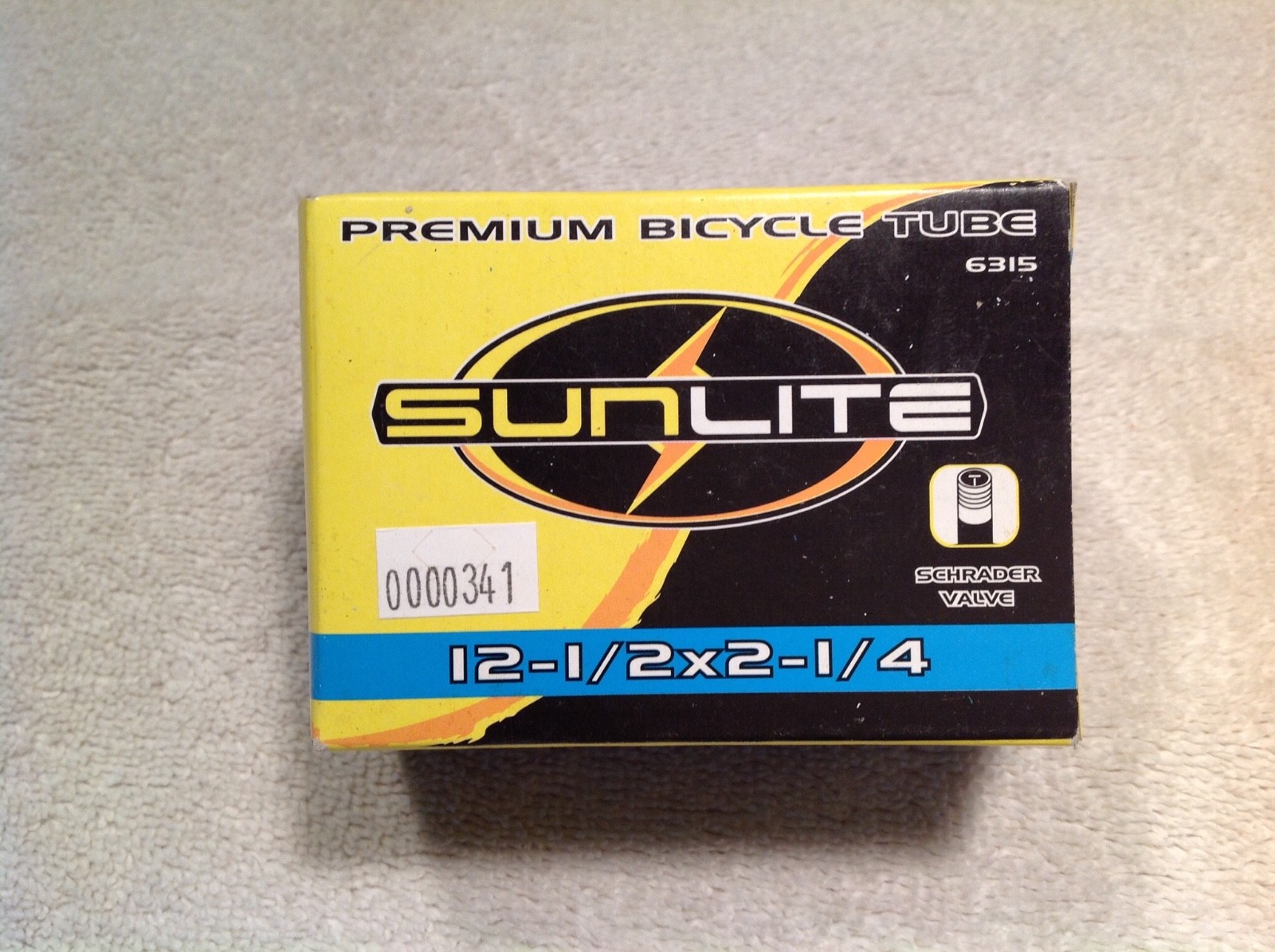 Sunlite bicycle tube 12-1/2 x 2-1/4 with Schrader valve NOS | eBay