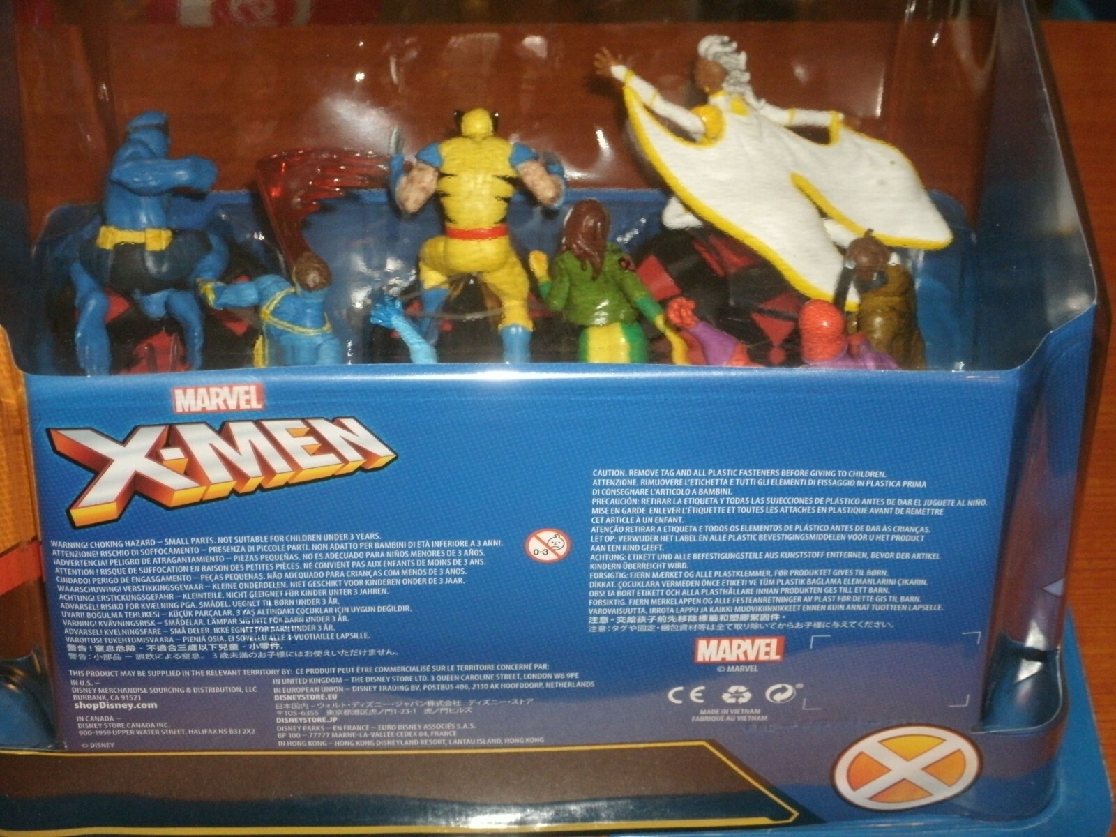 Disney Store Exclusive Deluxe PVC Figurine Set: X-Men 'Animated TV ...