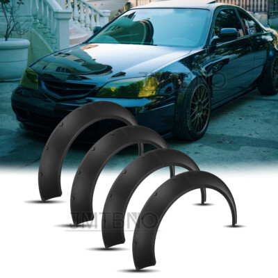 For Acura RSX Integra Flexible Fender Flares Extra Wide Body Kit Wheel ...